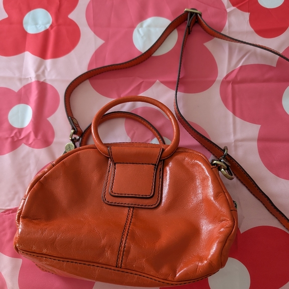 HOBO | Bags | Orange Hobo Shoulder Bag | Poshmark